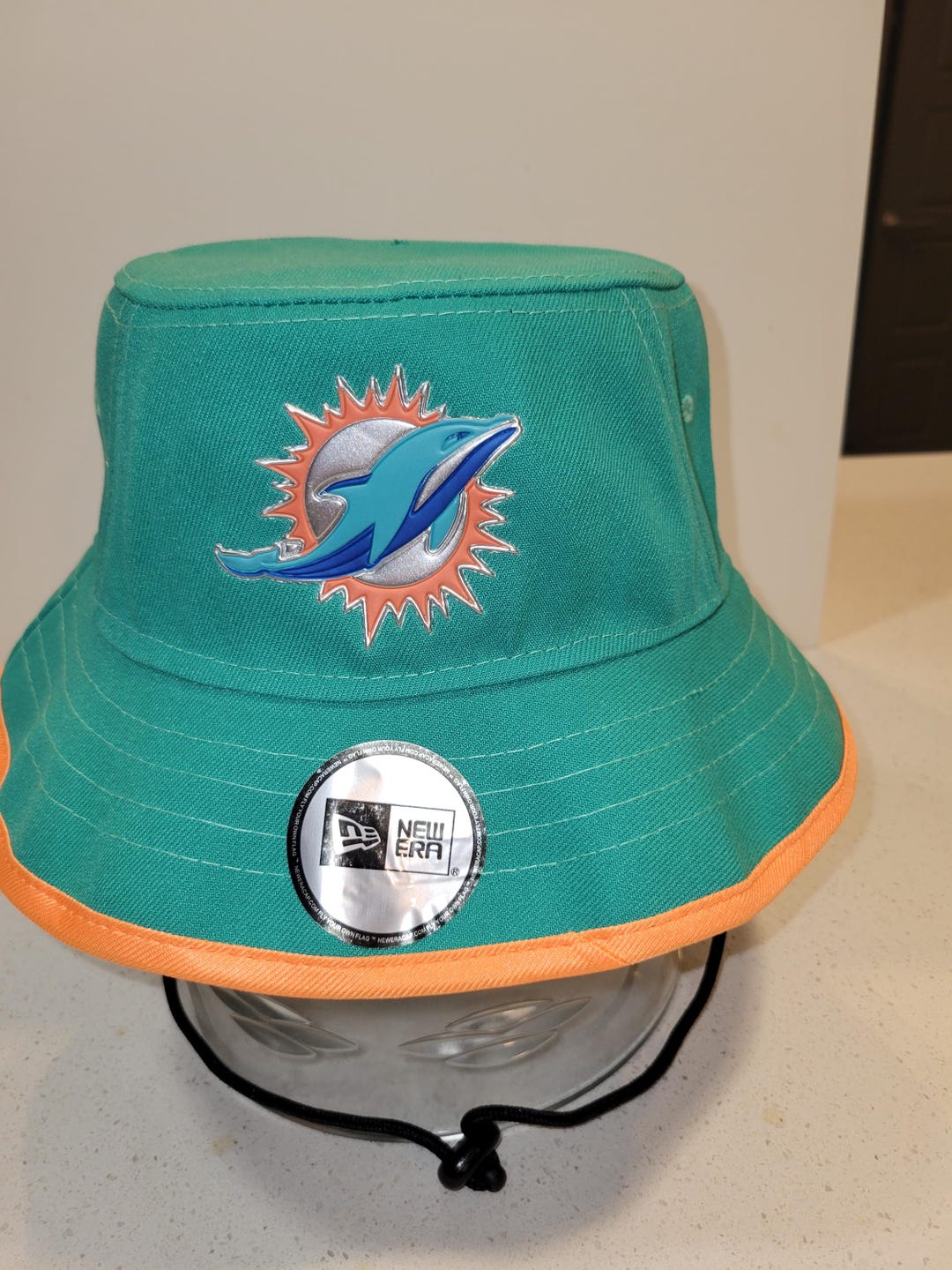 Miami Dolphins Aqua New Era Bucket Hat. New - Etsy