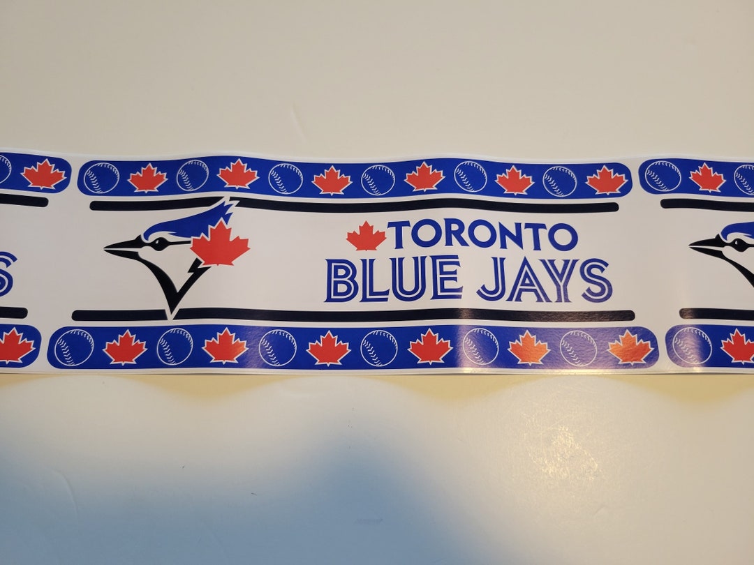 Toronto Blue Jays MLB Peel & Stick Wallpaper Border. 5'' X 15'. New - Etsy