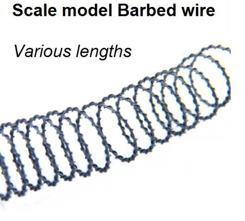 Wargaming Miniature Basing & Terrain 5m Barbed Wire, Models 40k Bolt ...