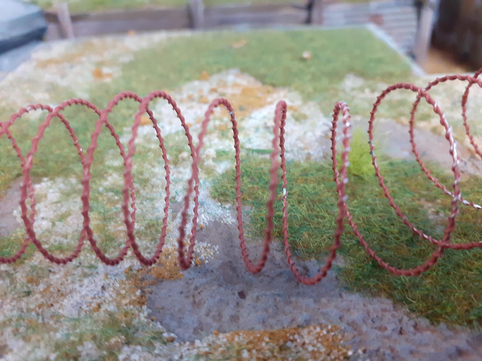 Wargaming Miniature Basing & Terrain 5m Barbed Wire, Models 40k Bolt ...