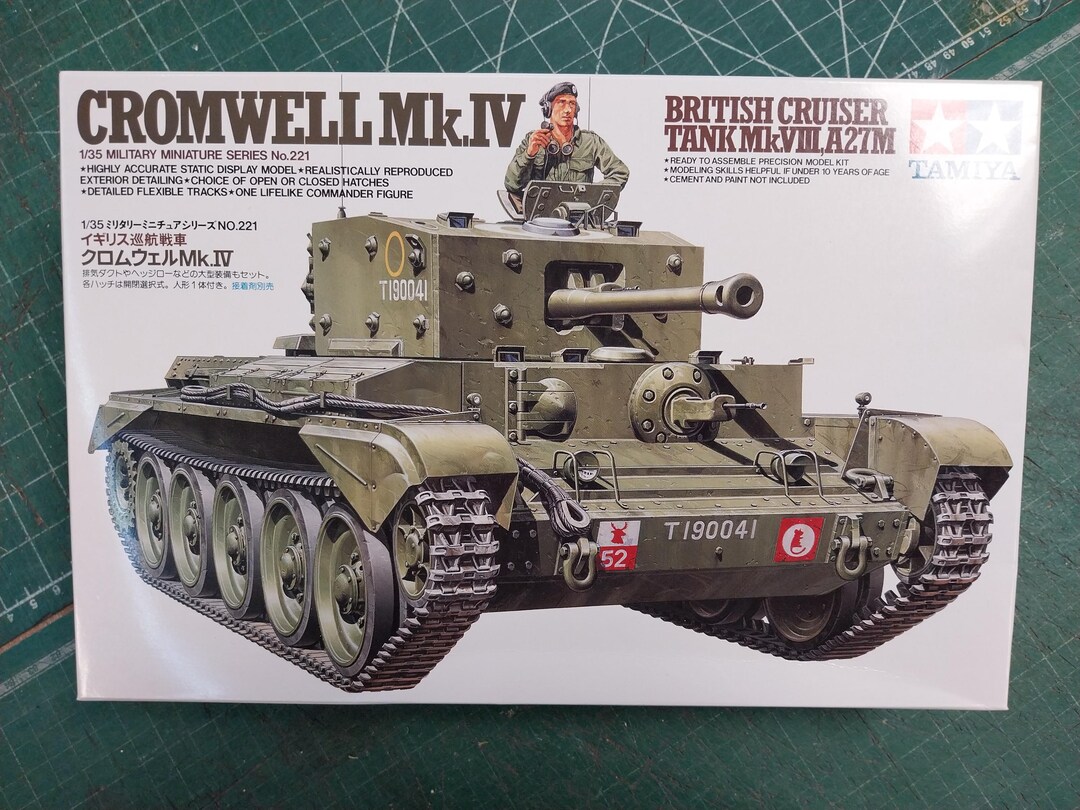 Tamiya 1/35 Scale WW2 British Cromwell Mk.ii Tank Model Kit - Etsy