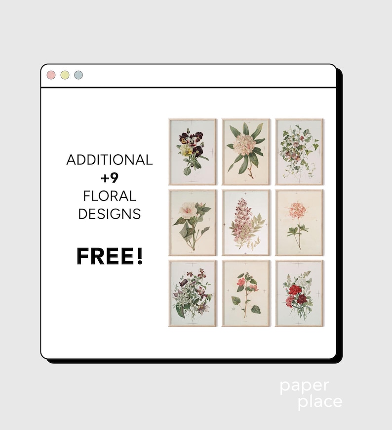 Whimsical Botanical Donut Branch Art Print With Pink Icing Vintagestyle ...