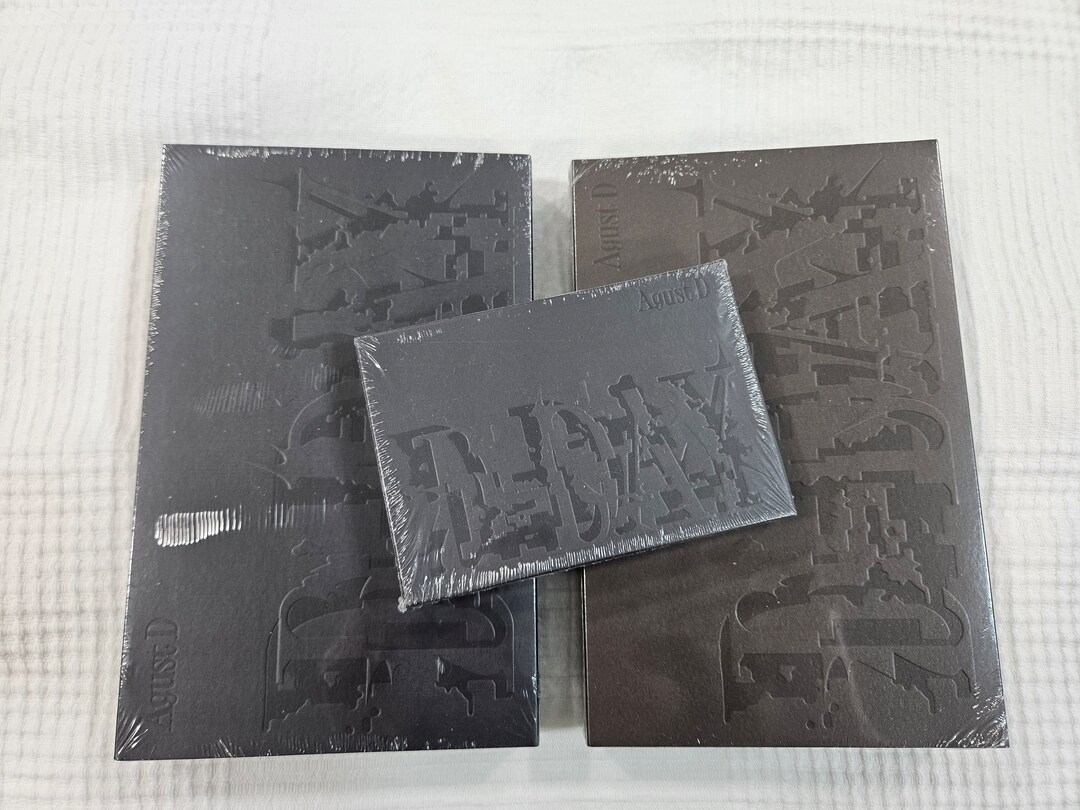 Official Agust D D-day Album Set factory Sealed - Etsy