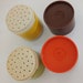 Vintage Tupperware Stacking Spice Shaker Containers Lot of 4 Harvest ...