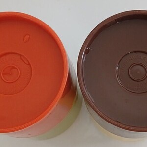 Vintage Tupperware Stacking Spice Shaker Containers Lot of 4 Harvest ...