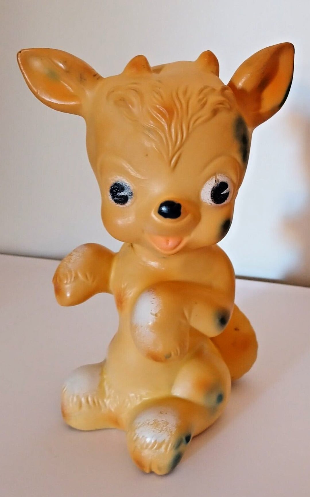Vintage Rubber Squeaky Toy Made in Italy SEE RARE - Etsy