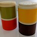 Vintage Tupperware Stacking Spice Shaker Containers Lot of 4 Harvest ...