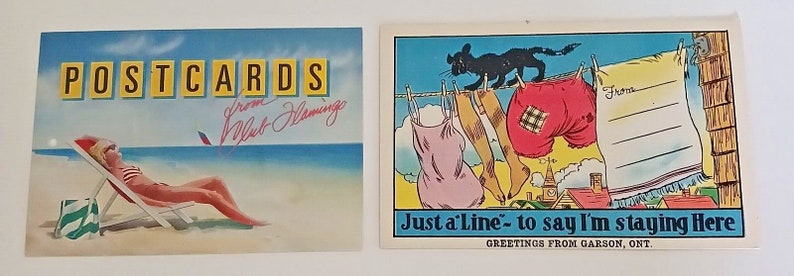 Vintage Adult Humor Postcard Comic Cartoon Funny Unused Canada Lot of 6 ...