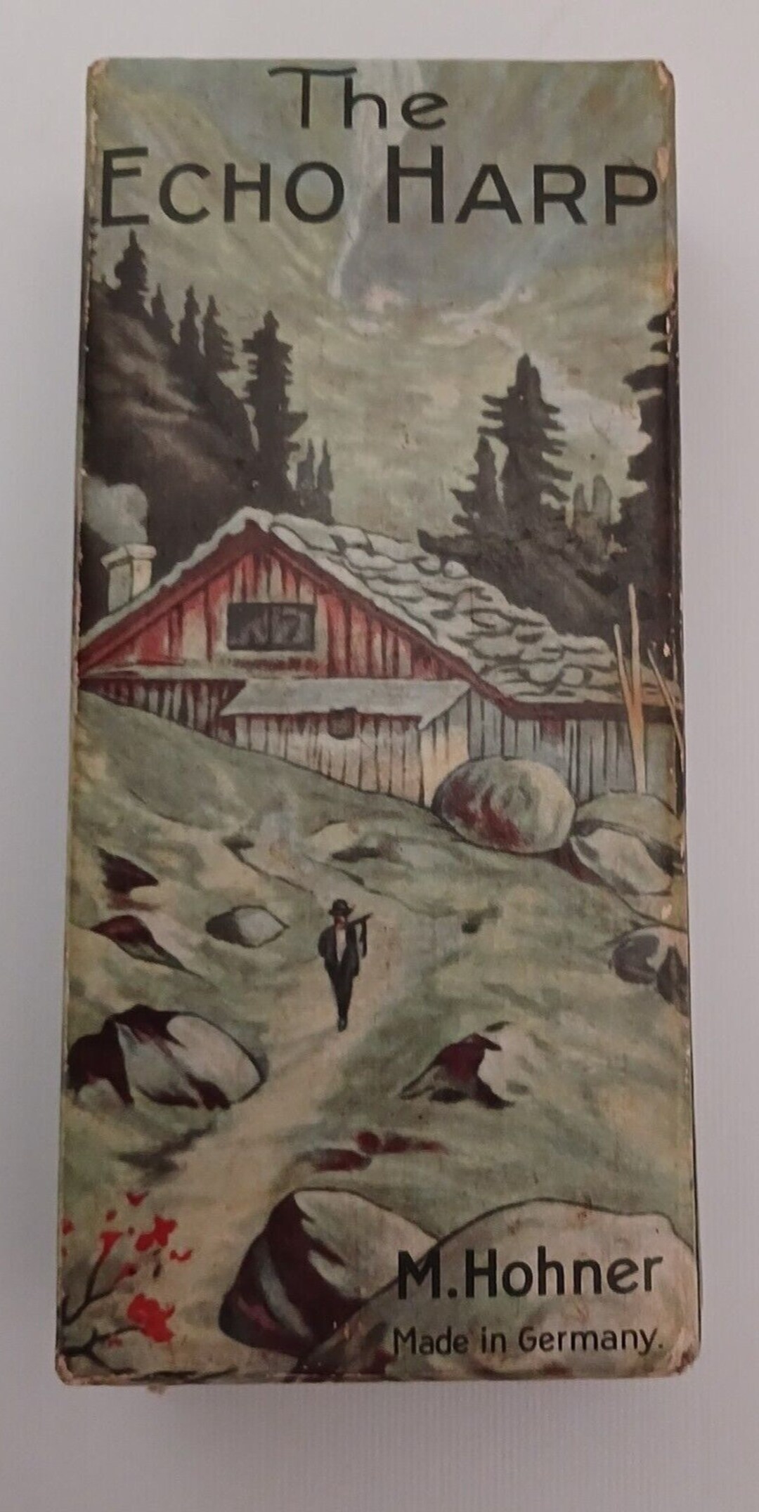 Vintage M. Hohner the Echo Harp Harmonica Germany With Box - Etsy