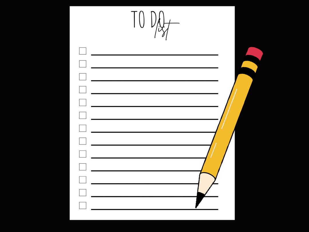 To Do List! | Printable Template | Write Your List Down | Nursing ...