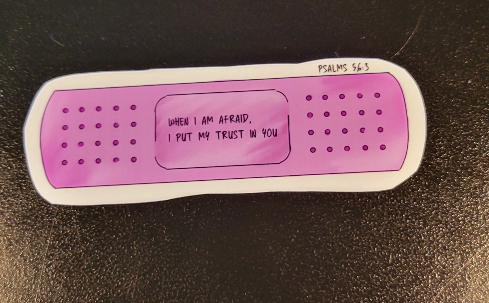 When I Am Afraid Sticker - Etsy