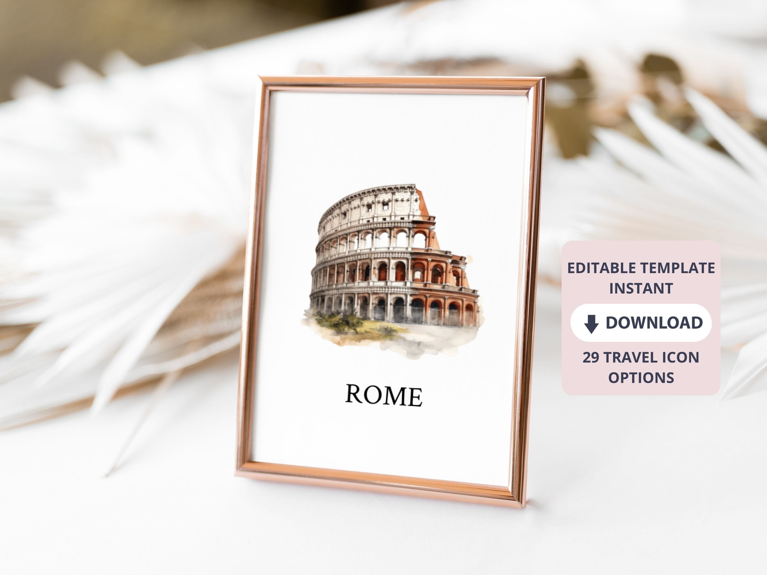 Italian Table Numbers Wedding Table Numbers and Names Wedding Table ...