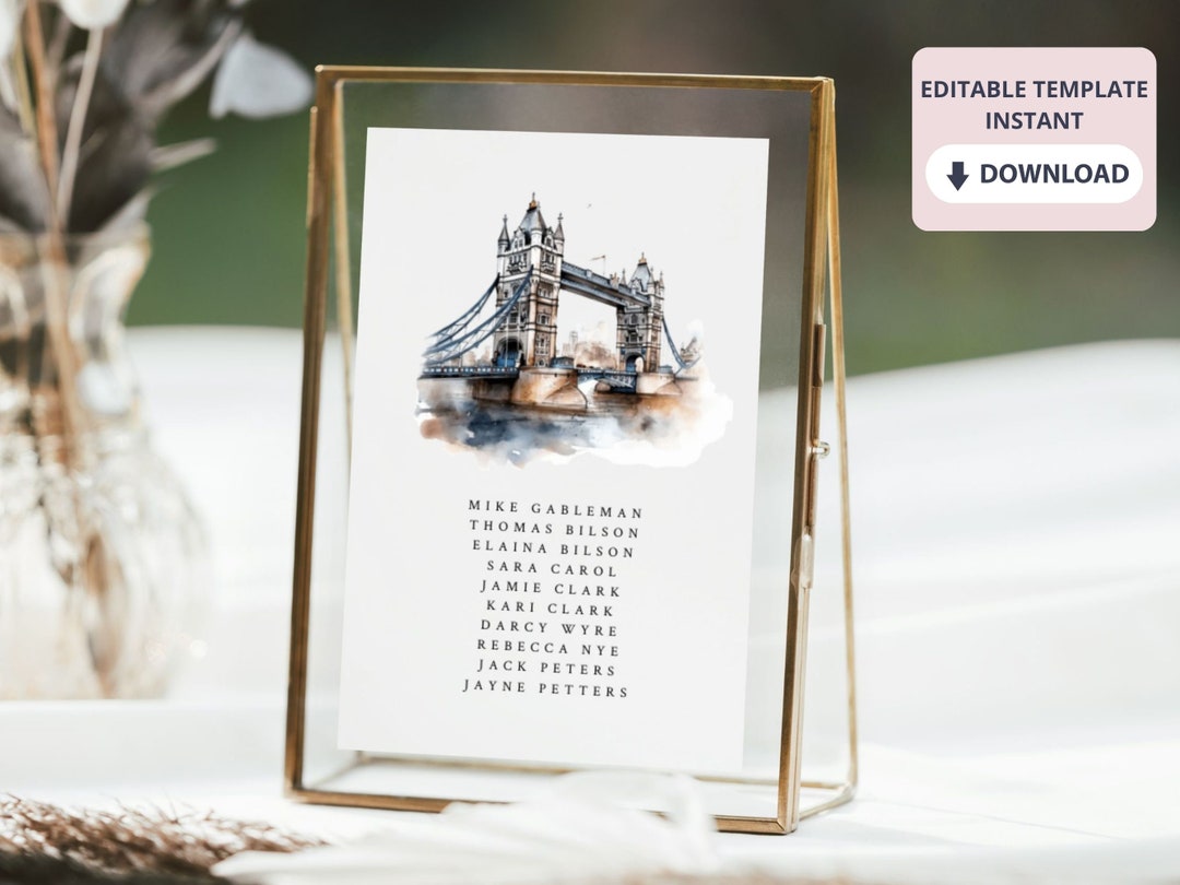 Wedding Table Numbers Travel Table Number Signs Travel Theme Bridal ...