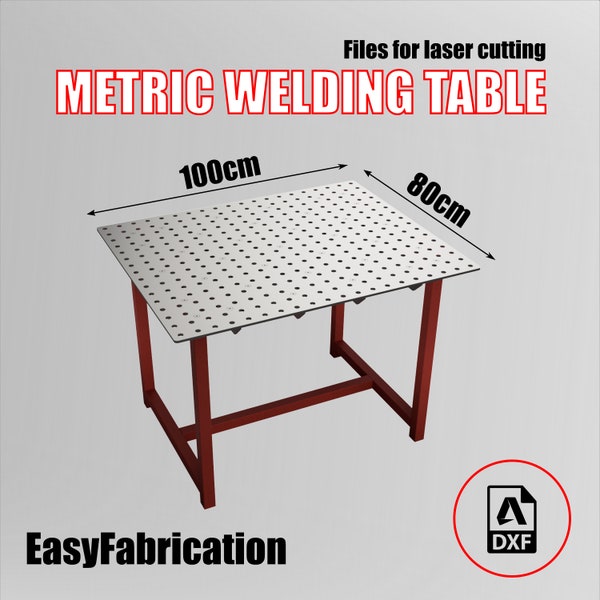 Welding Table Plans - Etsy