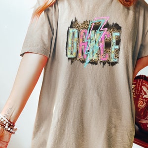 Neon Dance Comfort Colors Tshirt Dance Mom Shirt Dance Gift Dance ...