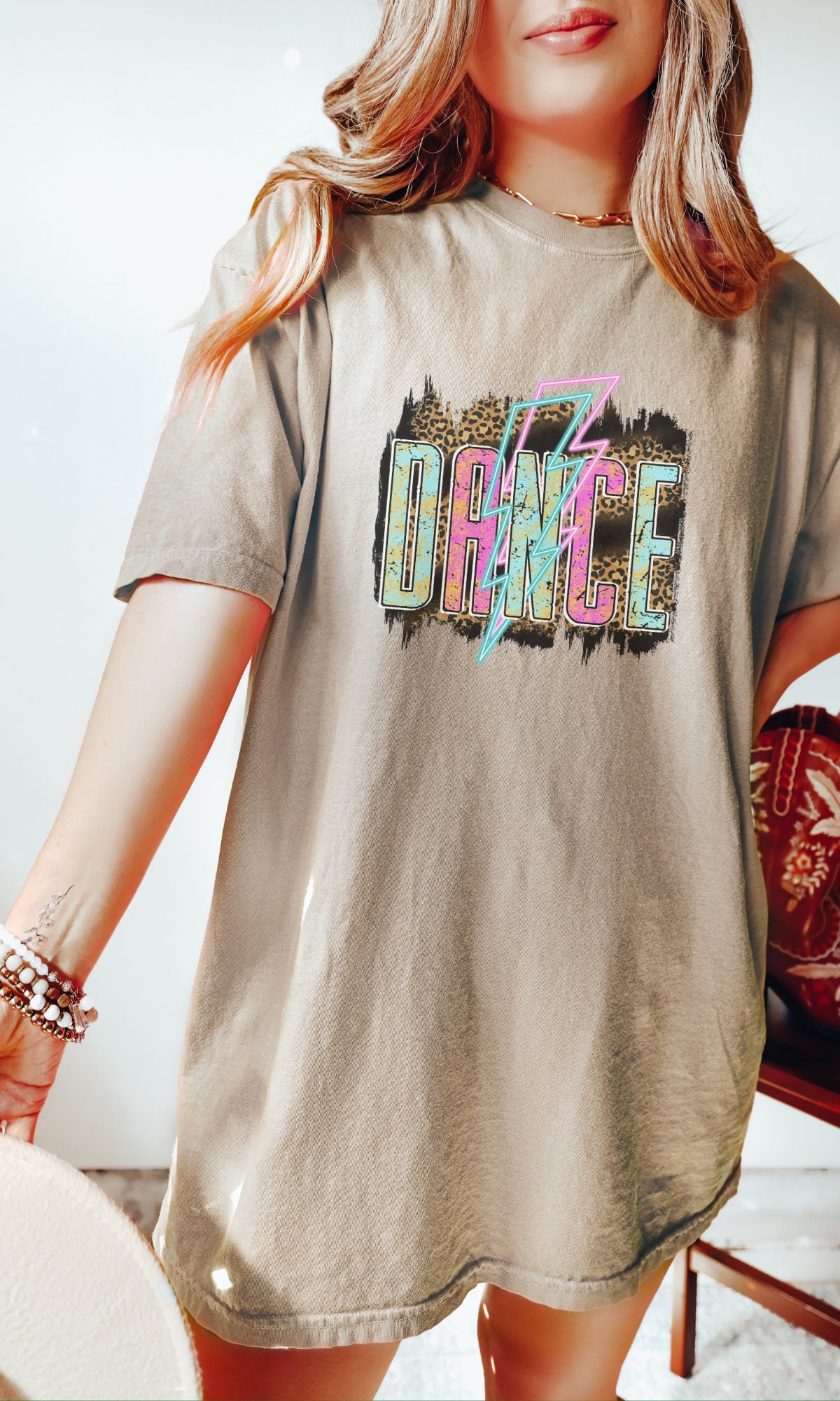 Neon Dance Comfort Colors Tshirt Dance Mom Shirt Dance Gift Dance ...