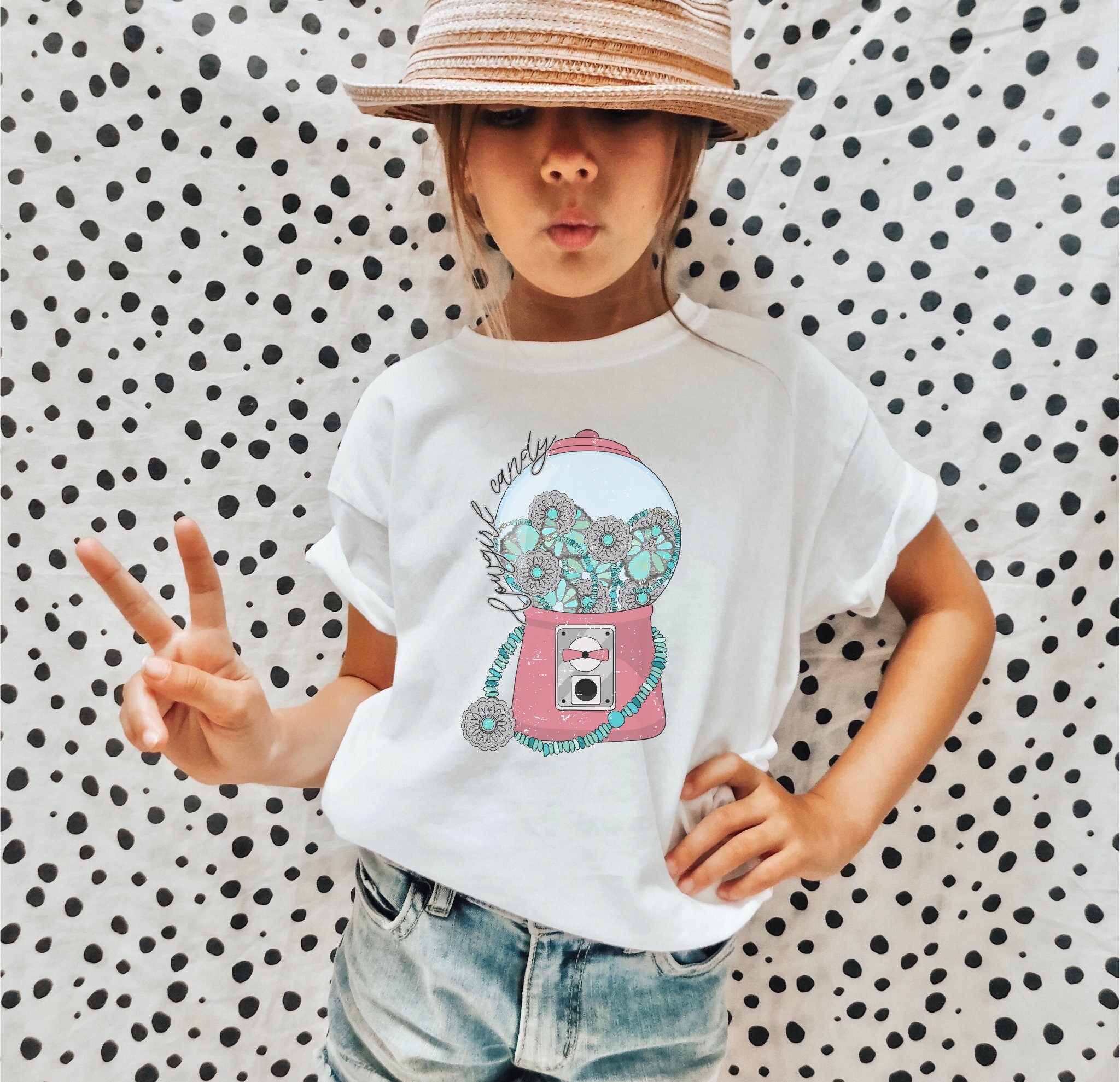 Little Girls Cowgirl Shirt Western Kids Clothes Retro Kids Clothes ...