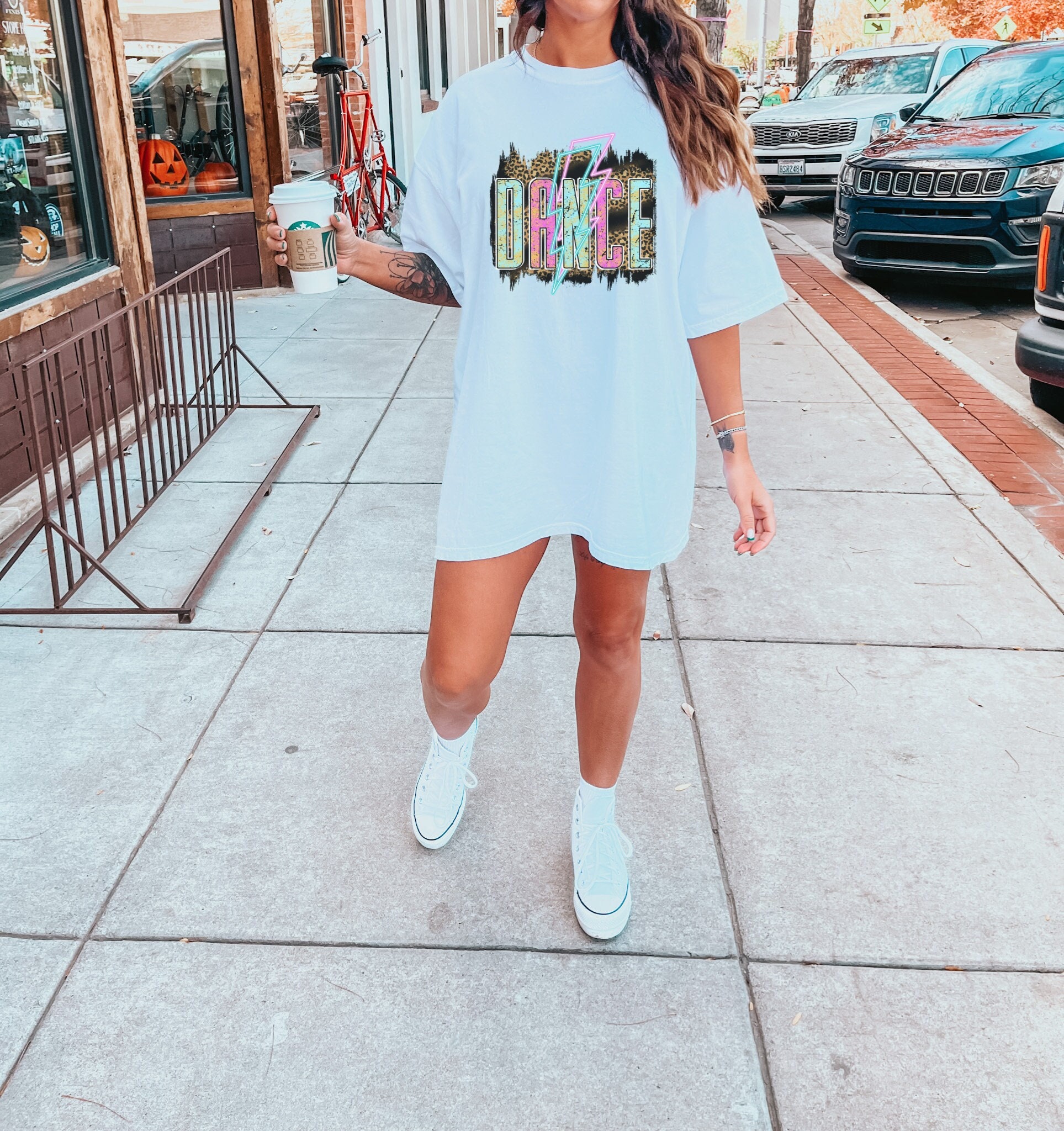 Neon Dance Comfort Colors Tshirt Dance Mom Shirt Dance Gift Dance ...