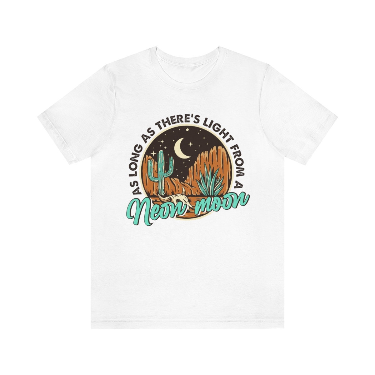Neon Moon Tee, Western Graphic Tee, Country Concert, Western Clothes ...