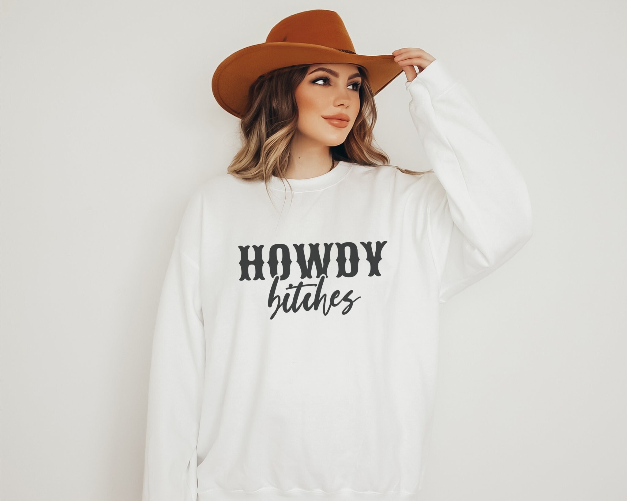 Howdy Sweatshirt Preppy Western Y2K Western Clothes Nashville ...