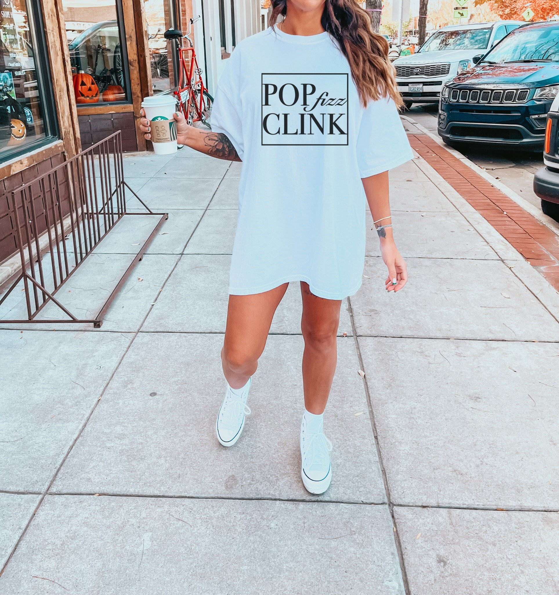 Pop Fizz Clink Comfort Colors Shirt Champagne Shirt Preppy Clothes Y2K ...
