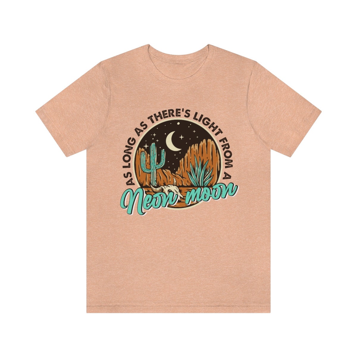 Neon Moon Tee, Western Graphic Tee, Country Concert, Western Clothes ...
