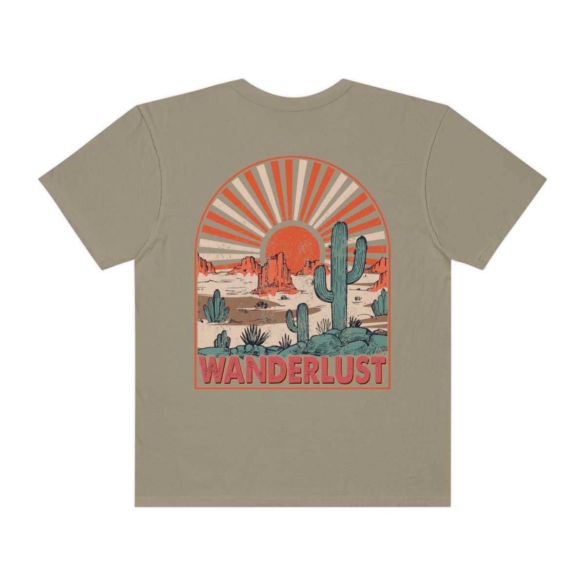 Wanderlust Comfort Colors Shirt, Western Tshirt Dress, Cute Country ...