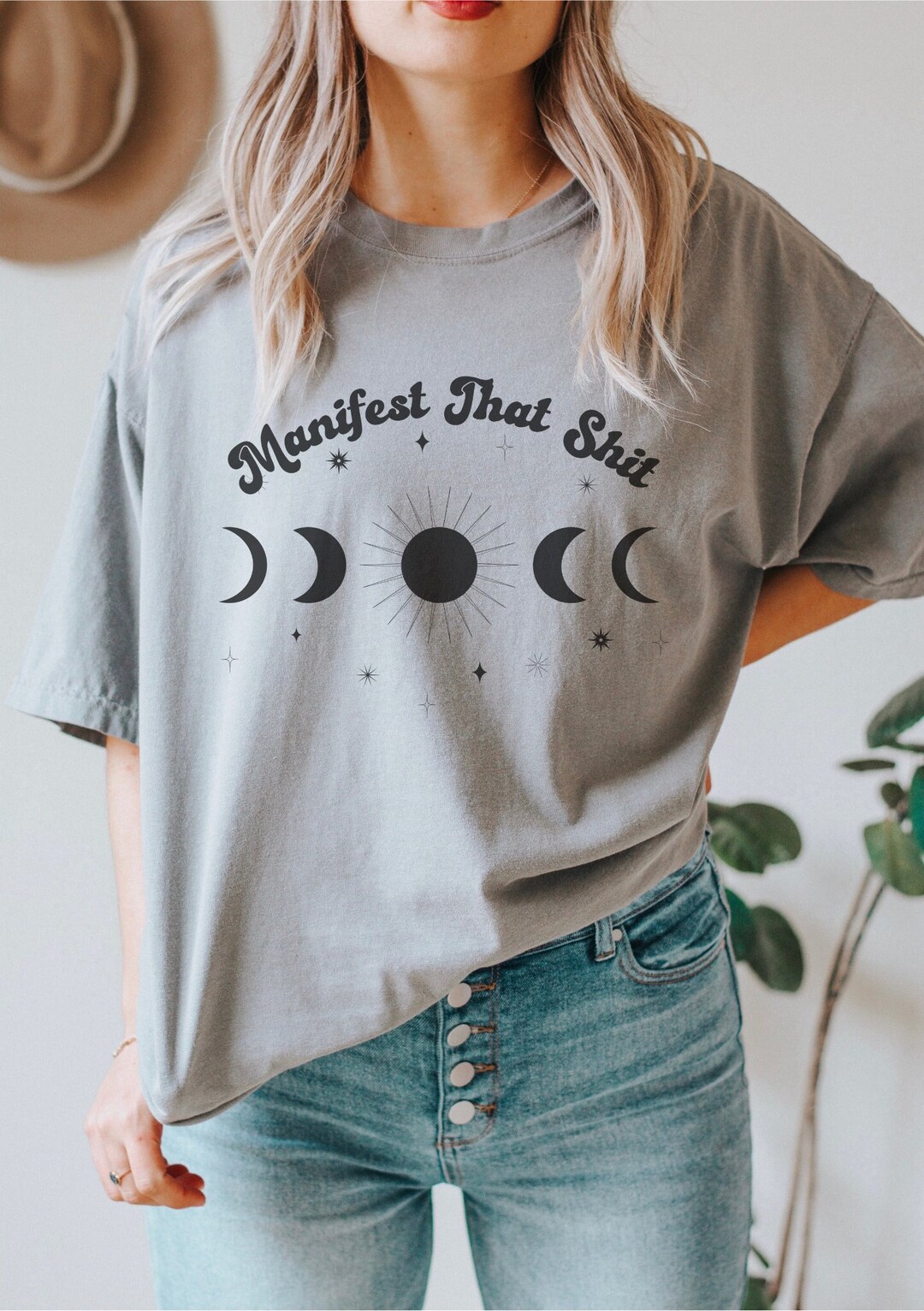 Manifest Comfort Colors Tshirt Manifest Shirt Empowerment Shirt ...