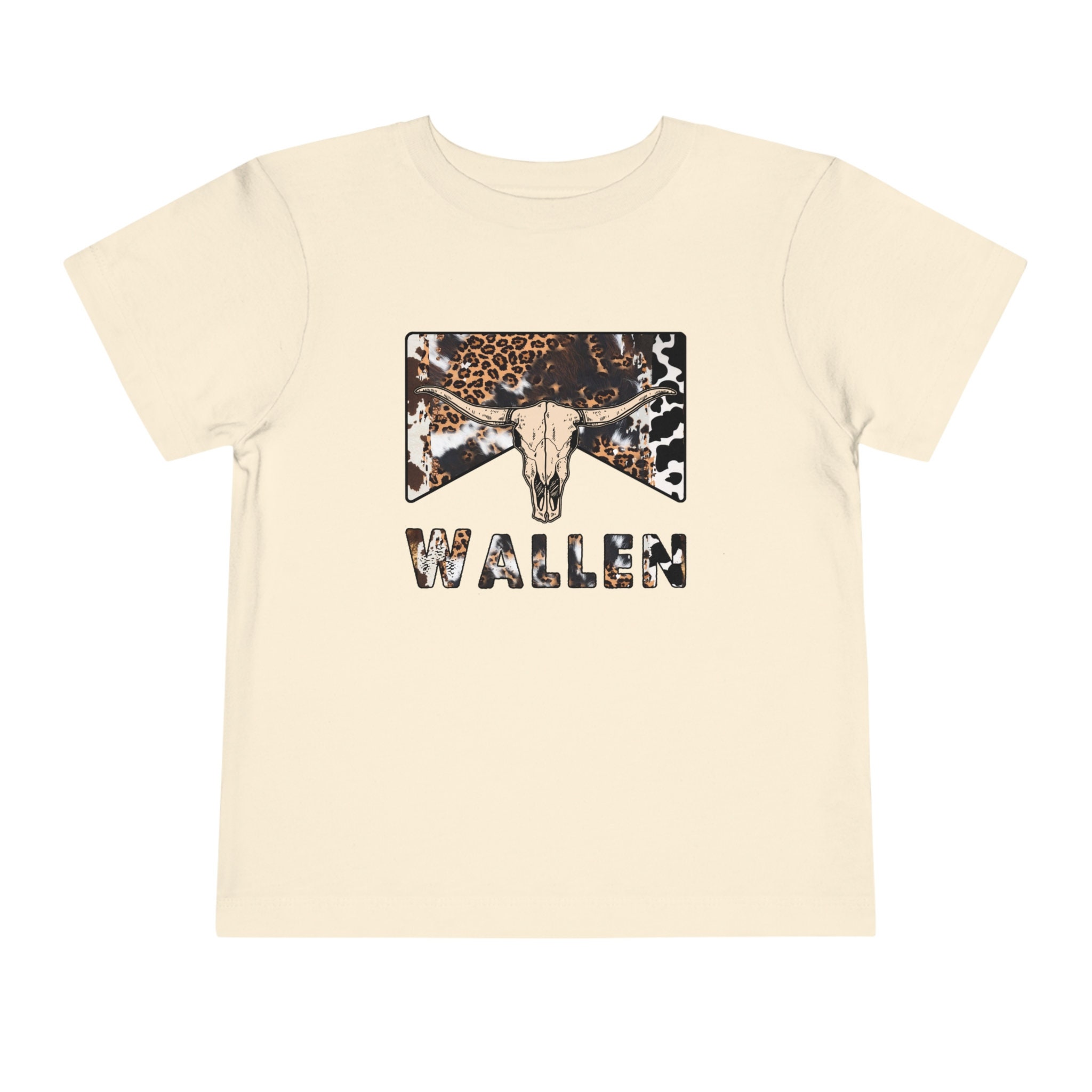 Wallen Kids Tshirt Girls Shirts Bull Skull Trendy Kids Clothes Retro ...