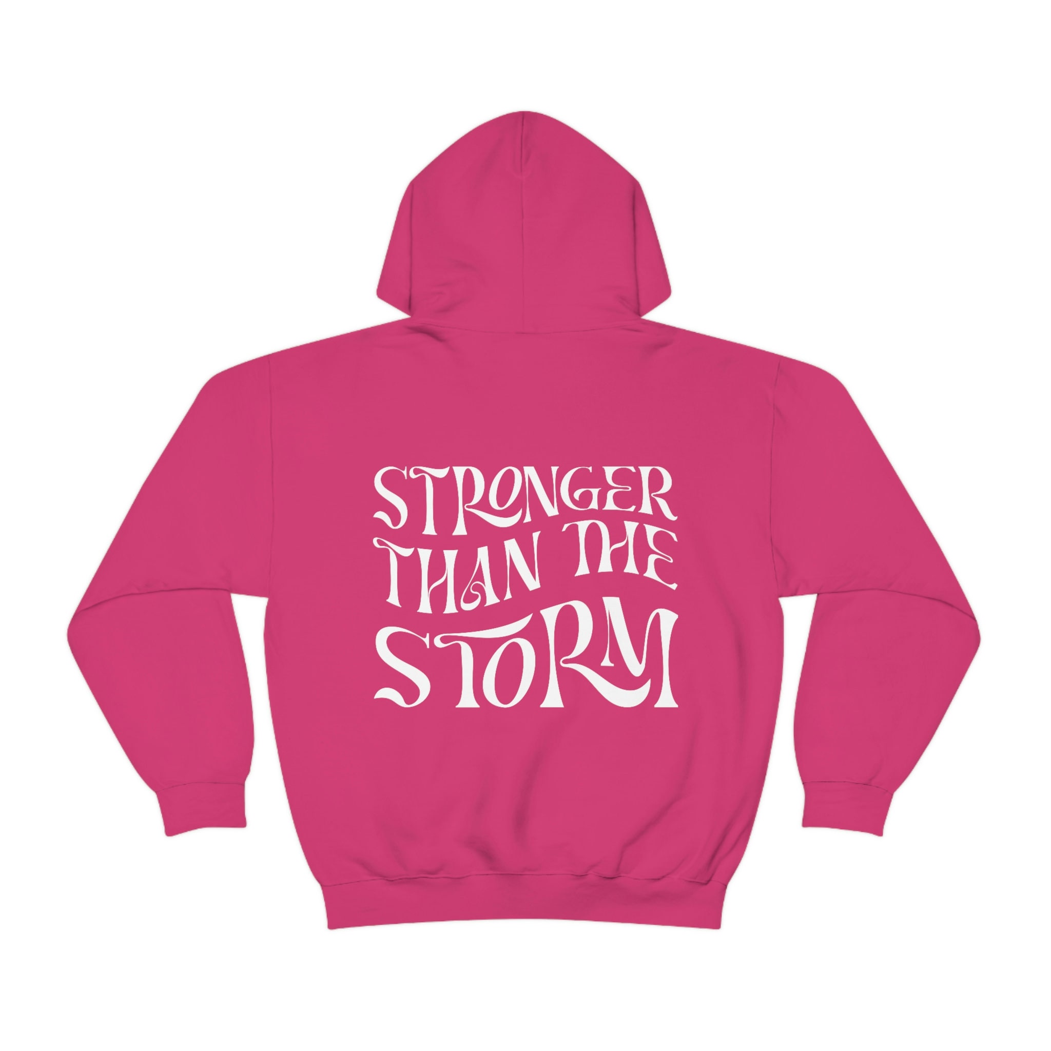 Stronger Than the Storm Hoodie Preppy Sweatshirt Retro - Etsy