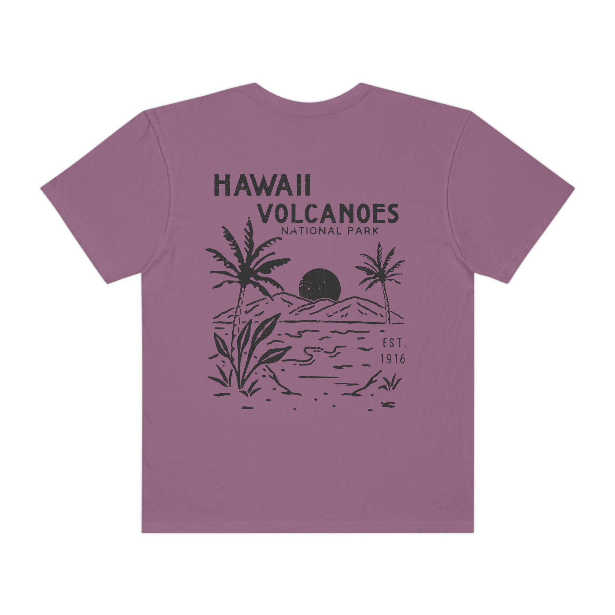 Hawaii Volcanoes Comfort Colors Tshirt Preppy Hawaii Shirt Coconut Girl ...