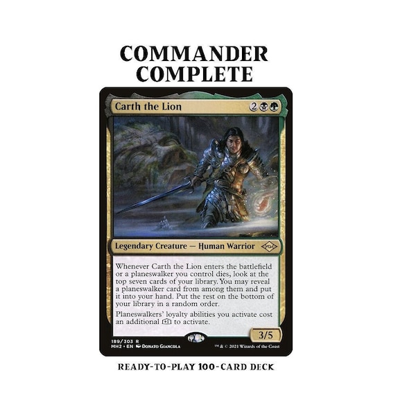 Custom Planeswalker - Etsy