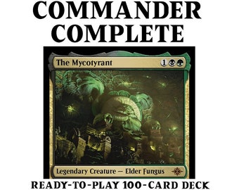 The Mycotyrant MTG EDH Commander Deck Magic the Gathering 0422 - Etsy
