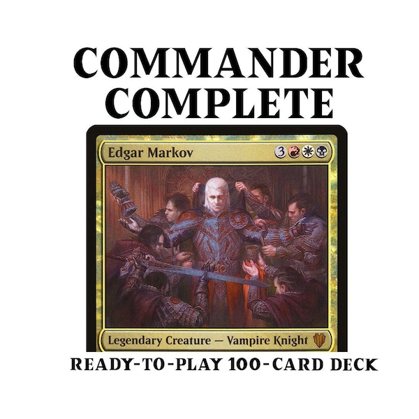 Mtg Proxy Commander Deck - Etsy