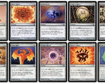 Set of All 10 Bouncelands Magic: the Gathering MTG Commander EDH Bounce ...