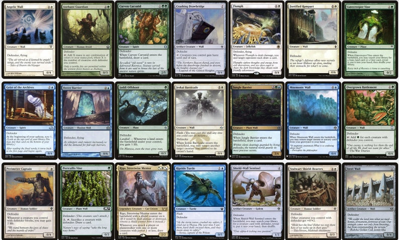 Arcades, the Strategist WALLS TOUGHNESS Matters Magic Mtg Custom ...