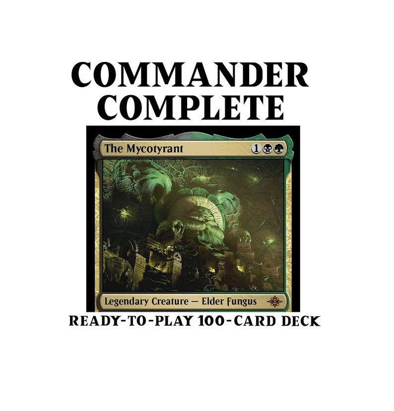 The Mycotyrant SAPROLINGS and FUNGUS DESCEND Magic Mtg Custom Commander ...