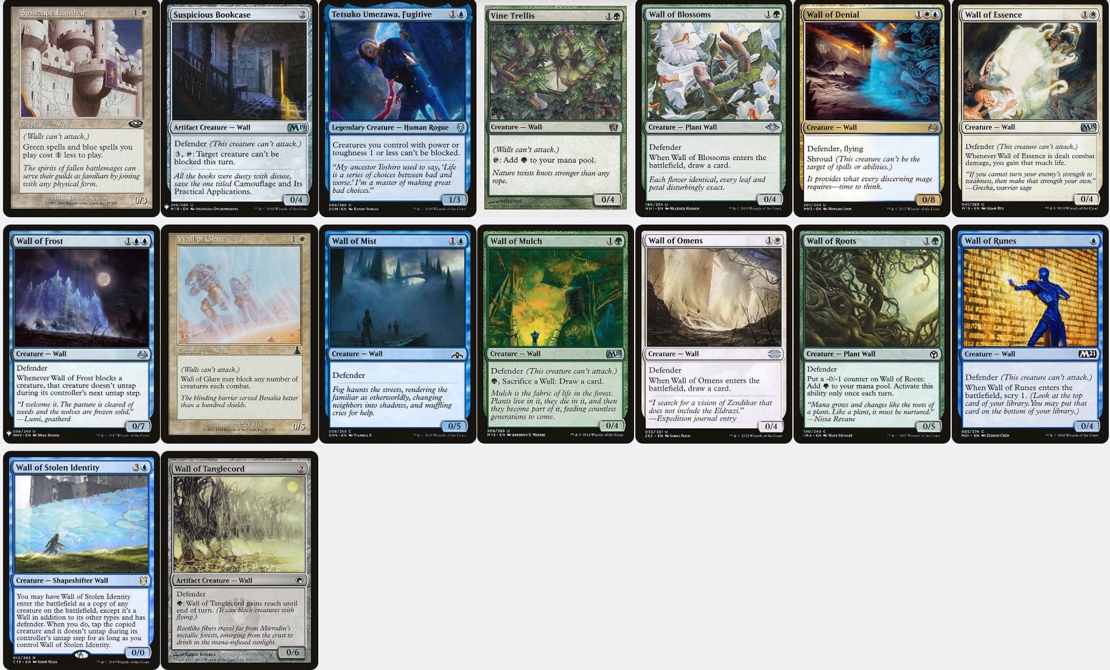 Arcades, the Strategist WALLS TOUGHNESS Matters Magic Mtg Custom ...
