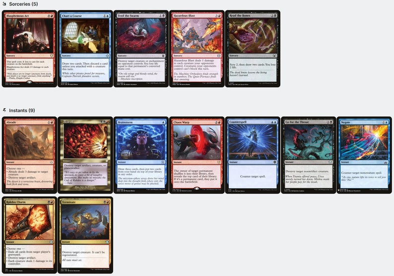Goro-goro and Satoru NINJAS and HASTE Magic Mtg Commander Deck - Etsy