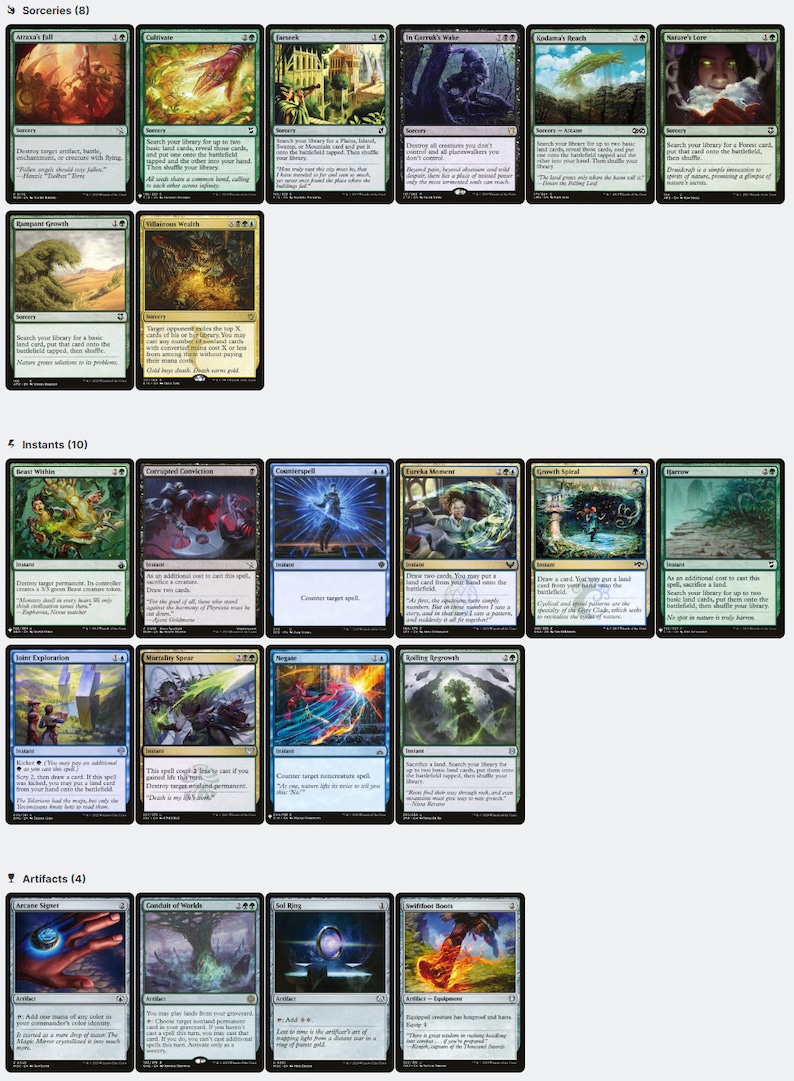 Zimone and Dina Landfall Sacrifice Card Draw Magic MTG - Etsy