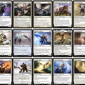 Avacyn, Angel of Hope ANGEL TRIBAL Magic MTG Custom Commander Deck - Etsy