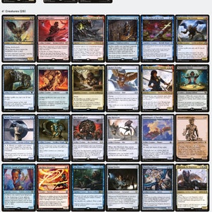 Breya, Etherium Shaper Artifacts Magic MTG Commander Deck - Etsy