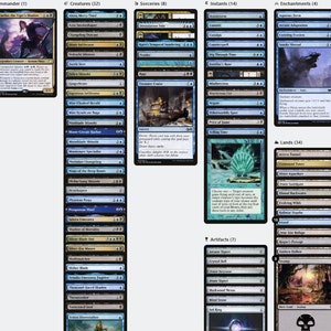 Yuriko, the Tiger's Shadow Ninja Tribal Magic MTG Commander Deck - Etsy