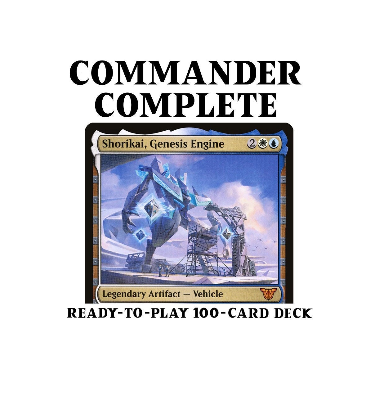 Shorikai, Genesis Engine Vehicles and Pilots Magic MTG Commander Deck ...