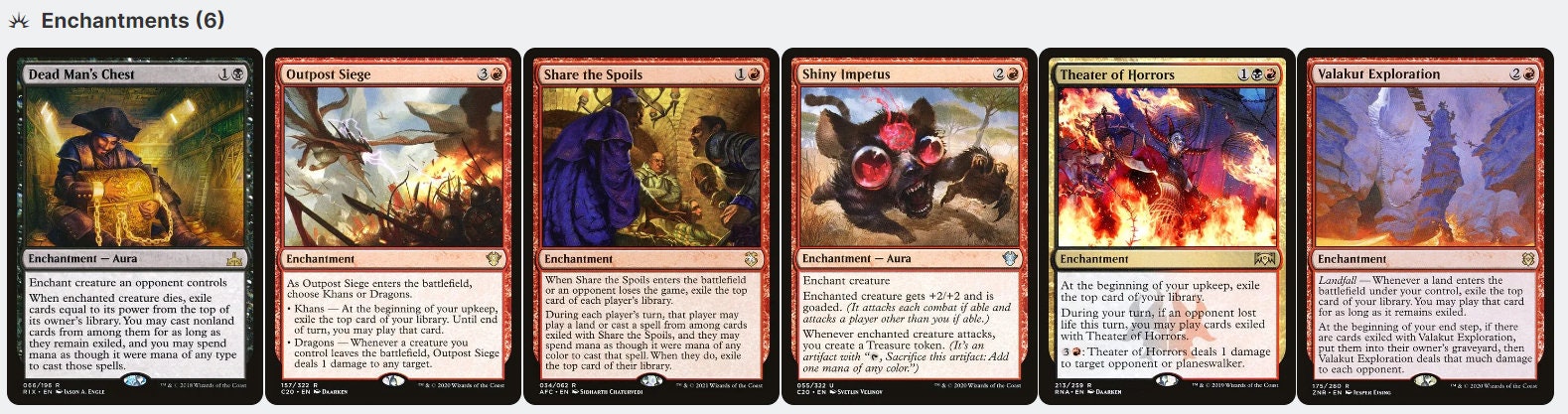 Prosper, Tome-bound TREASURE Cards From EXILE Magic MTG Custom ...