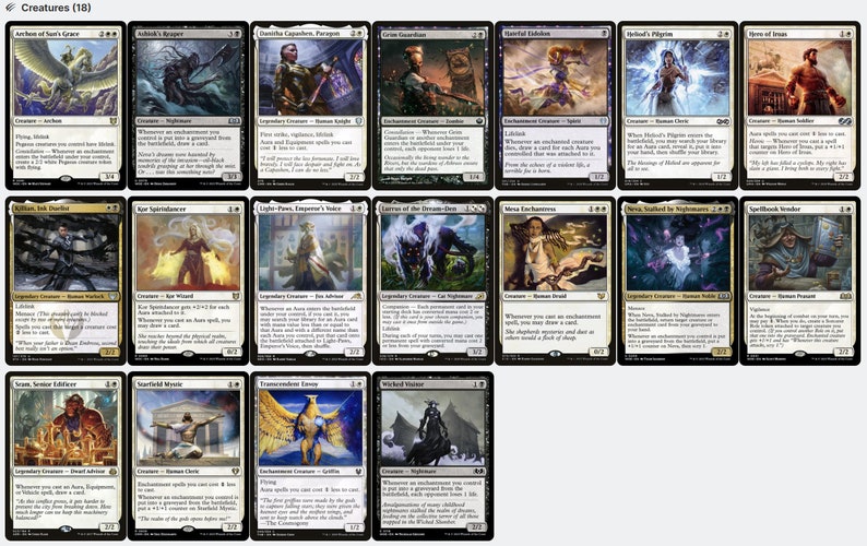 Eriette of the Charmed Apple AURAS LIFE DRAIN Wilds of Eldraine Magic ...