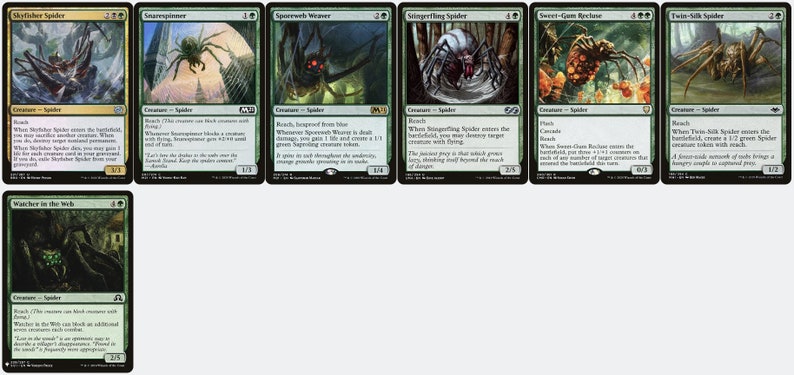Shelob, Child of Ungoliant Lotr SPIDERS FOOD Magic MTG Custom Commander ...