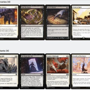 Eriette of the Charmed Apple AURAS LIFE DRAIN Wilds of Eldraine Magic ...