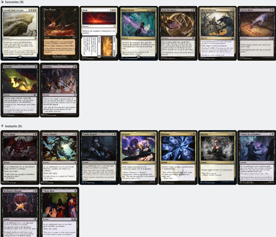 Elas Il-kor, Sadistic Pilgrim Creature Sacrifice Life Drain Magic MTG ...