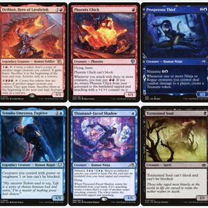 Goro-goro and Satoru NINJAS and HASTE Magic Mtg Commander Deck - Etsy